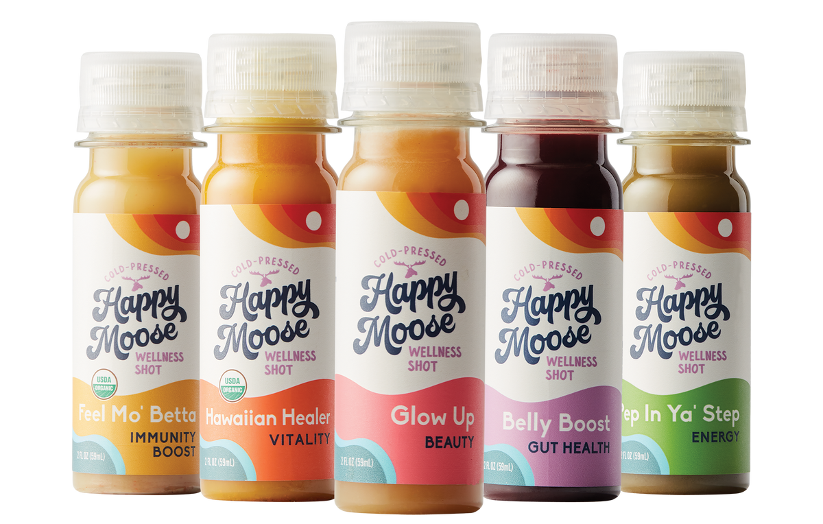 Wellness Shots 12 Pack – Happy Moose Juice