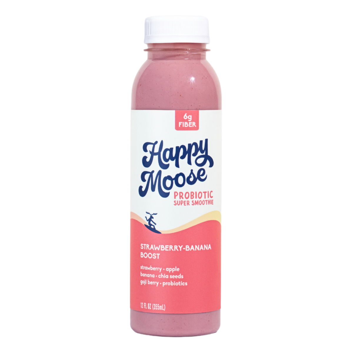 Strawberry-Banana Boost – Happy Moose Juice